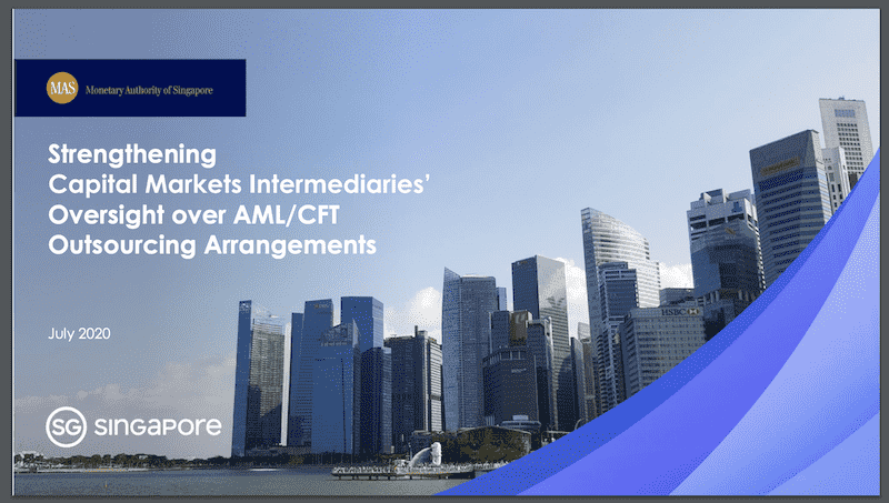 MAS's Report on AML Outsourcing Best Practices | Know Your Customer